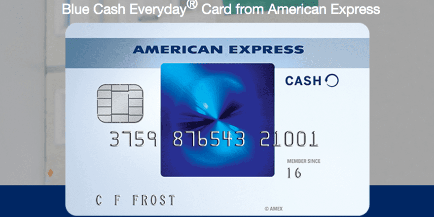 Blue Cash Everyday® Card from American Express Offering up to $250 Cash ...
