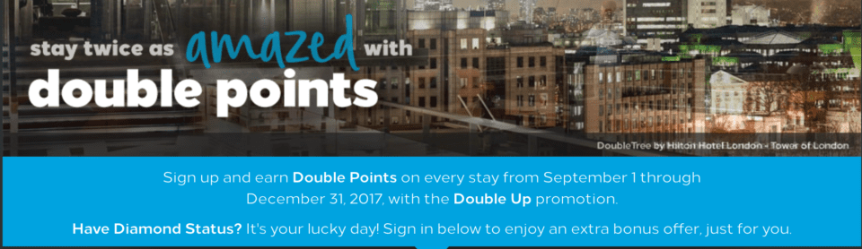 Earn 2X the Points with New Hilton Promotion - UponArriving
