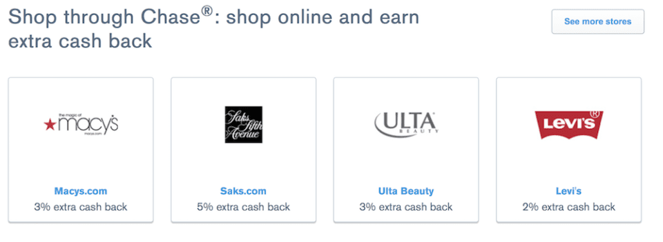 Chase Shopping Portal Guide: (Stores, Bonus Points) [2018]