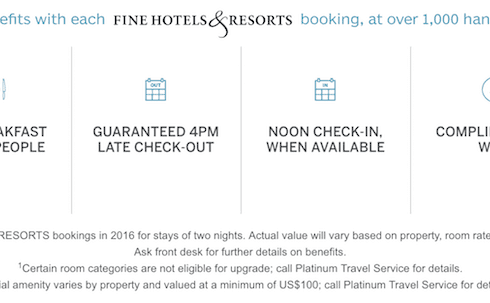 Amex Fine Hotel and Resorts 5 - UponArriving