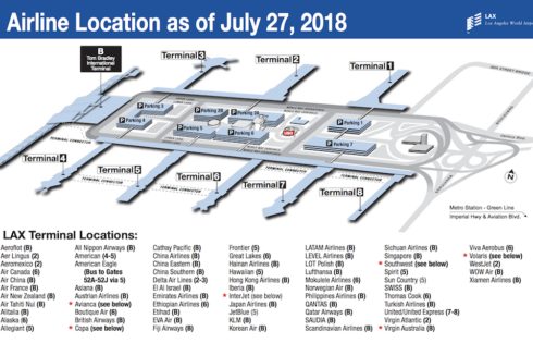 LAX Terminals - UponArriving