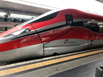 Trenitalia First Class/Executive Frecciarossa 1000 Review (Rome to ...
