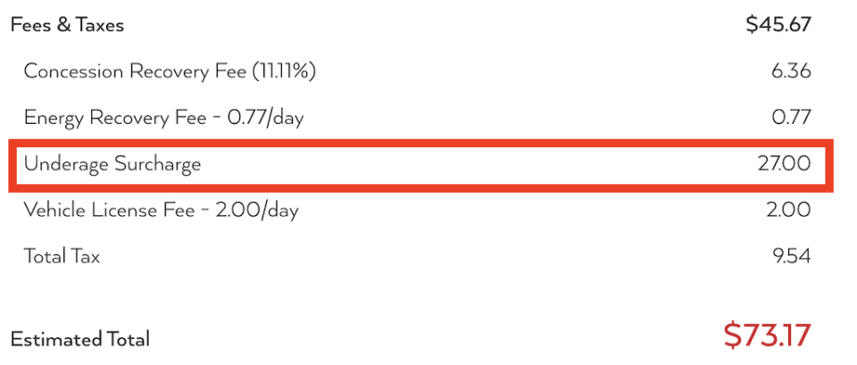 Guide to Rental Car Age Requirements (Under 25 & 21) [2020] - UponArriving