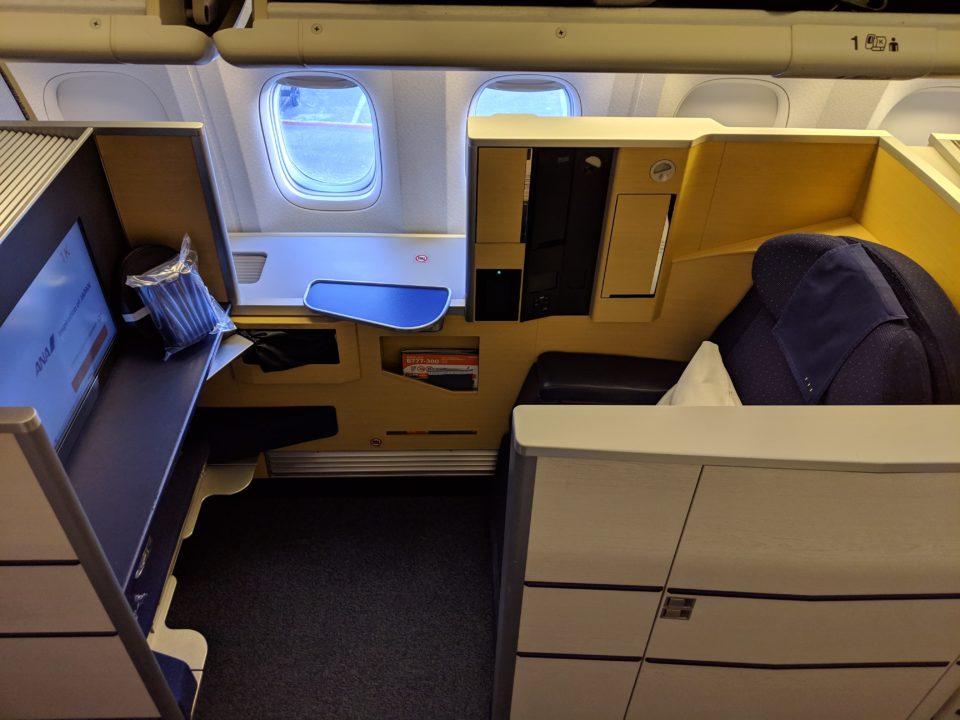 ANA 777 First Class Suites Review (ORD to HND) [2021] - UponArriving