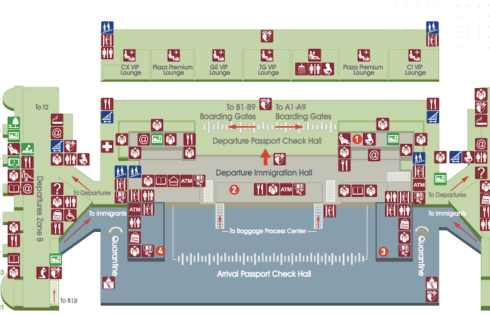 TPE Terminal Map - UponArriving