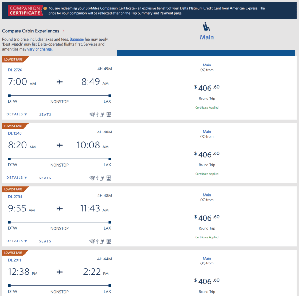 Delta Companion Certificate Rules and Guide [2022] - UponArriving