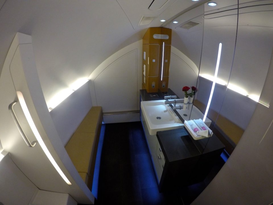 Lufthansa First Class A380 Review (FRA to IAH) [2019] - UponArriving