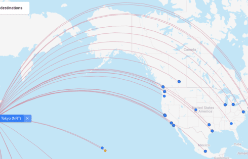 NRT routes - UponArriving