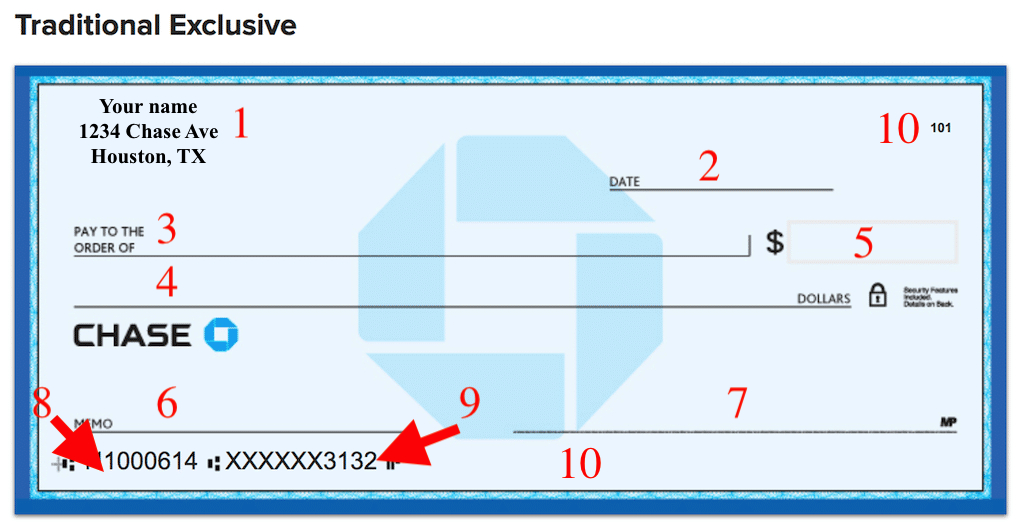 Parts of a check contact copy - UponArriving