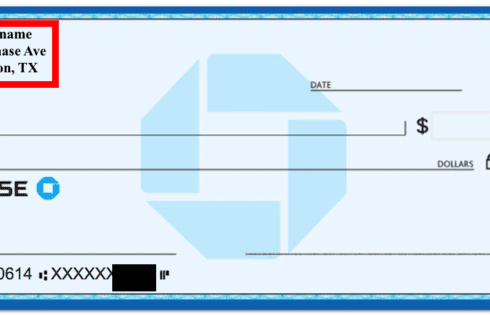 Parts of a check contact section - UponArriving