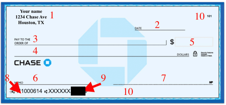 Parts of A Check Labeled & Explained (with Diagrams) [2022] - UponArriving