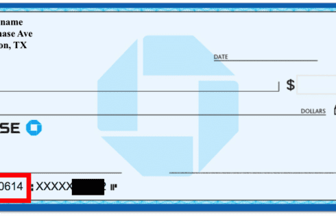 Parts of a check routing number - UponArriving