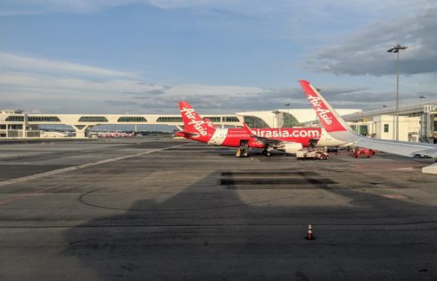 AirAsia KLIA2 KUL Kuala Lumpur apron - UponArriving