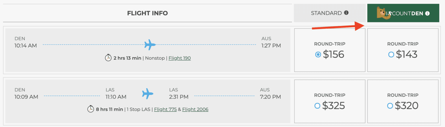 Frontier Airlines Discount Den Review [2020] - UponArriving