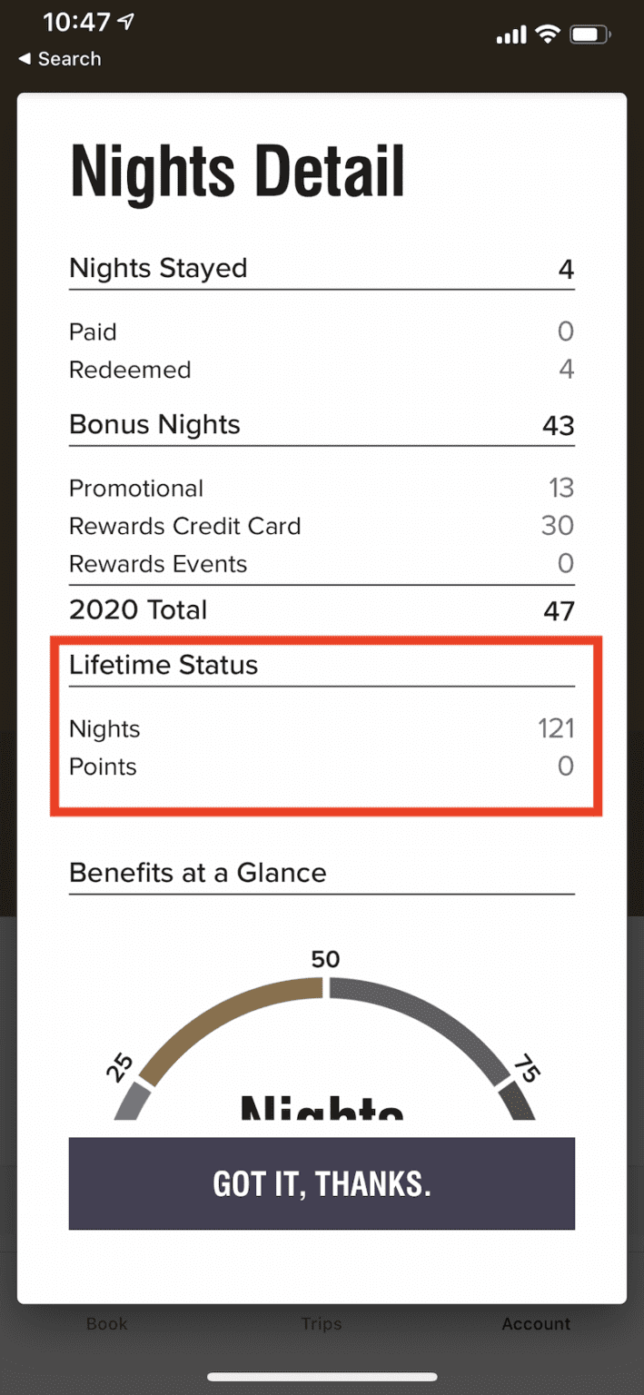 Marriott Bonvoy Lifetime Status Requirements (Progress Check) [2020 ...