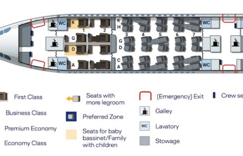 Lufthansa-First-Class-A340-seat-map - UponArriving
