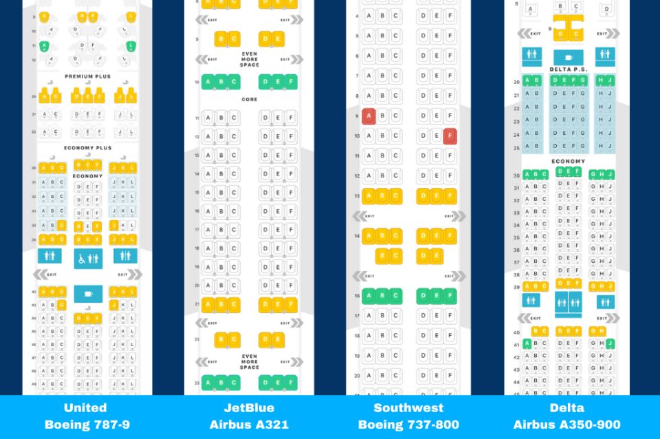 Airplane Emergency Exit Rows Guide: (Rules, Pros & Cons) [2023 ...