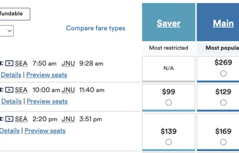 Alaska-saver-fare - UponArriving