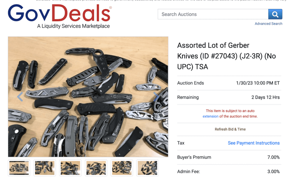 Here's What TSA Does With "Confiscated" Items — And Where Some of It ...