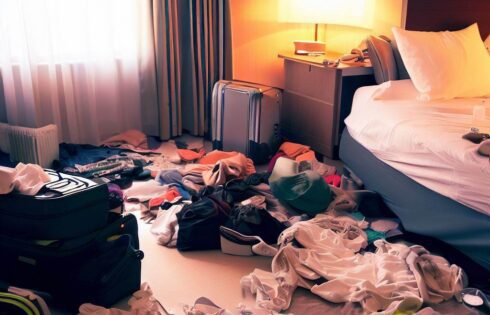 messy-hotel-room - UponArriving