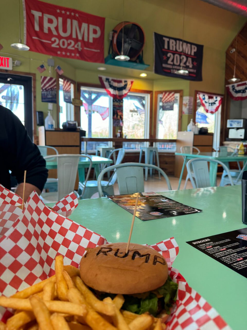 Trump Burger Review: Oh. My. Goodness - UponArriving